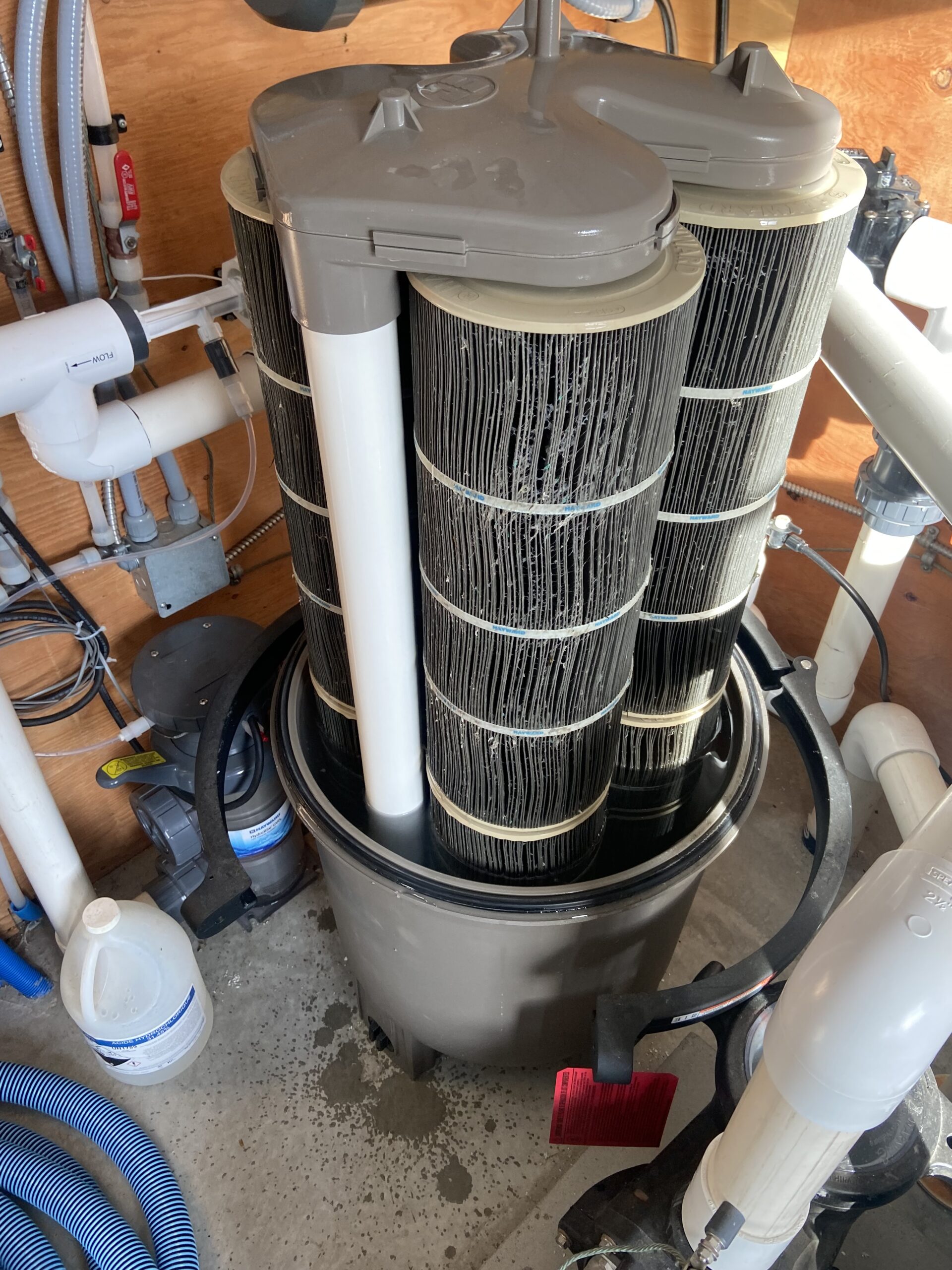 Filter cartridges getting old and dirty? Let us change them out for ...